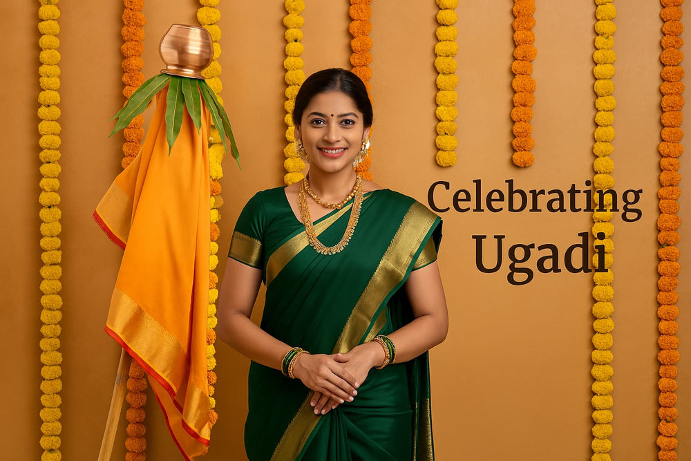 Best Sarees to Wear for Ugadi: Traditional Fabrics, Colors & Styling T