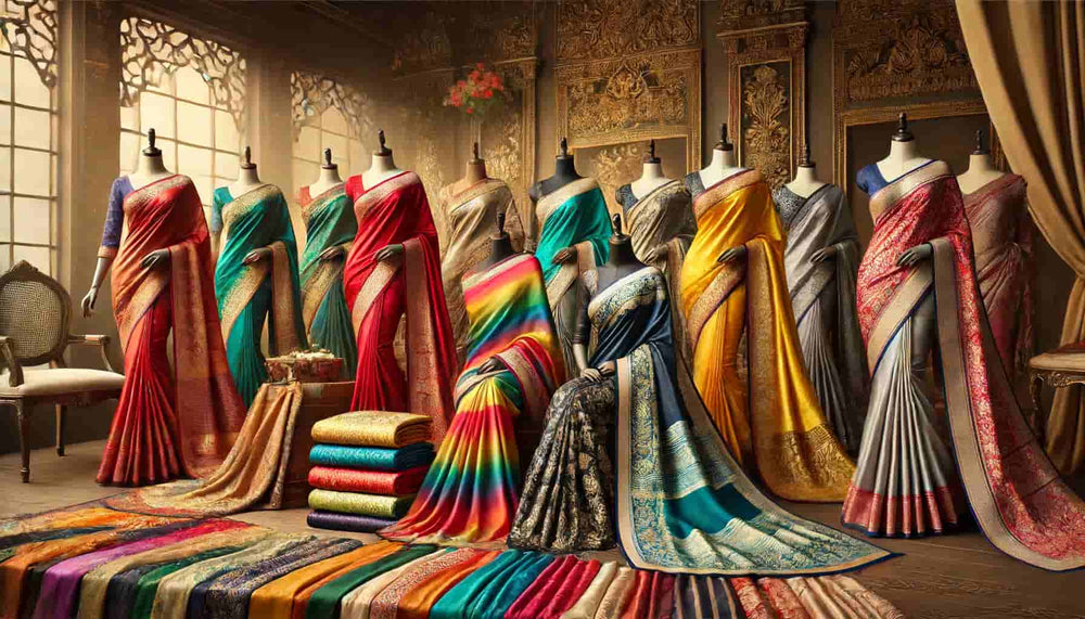 Top 10 Silk Saree Colour Combinations for Every Occasion | TrendOye